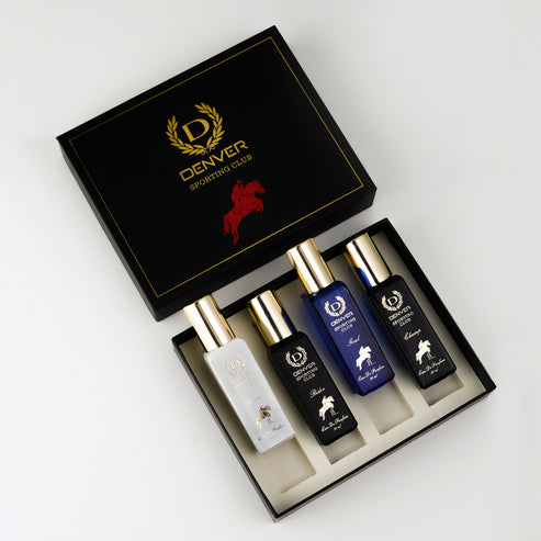 DENVER Sporting Club Luxury Gift Set 4 Perfumes 20ml – Denverformen