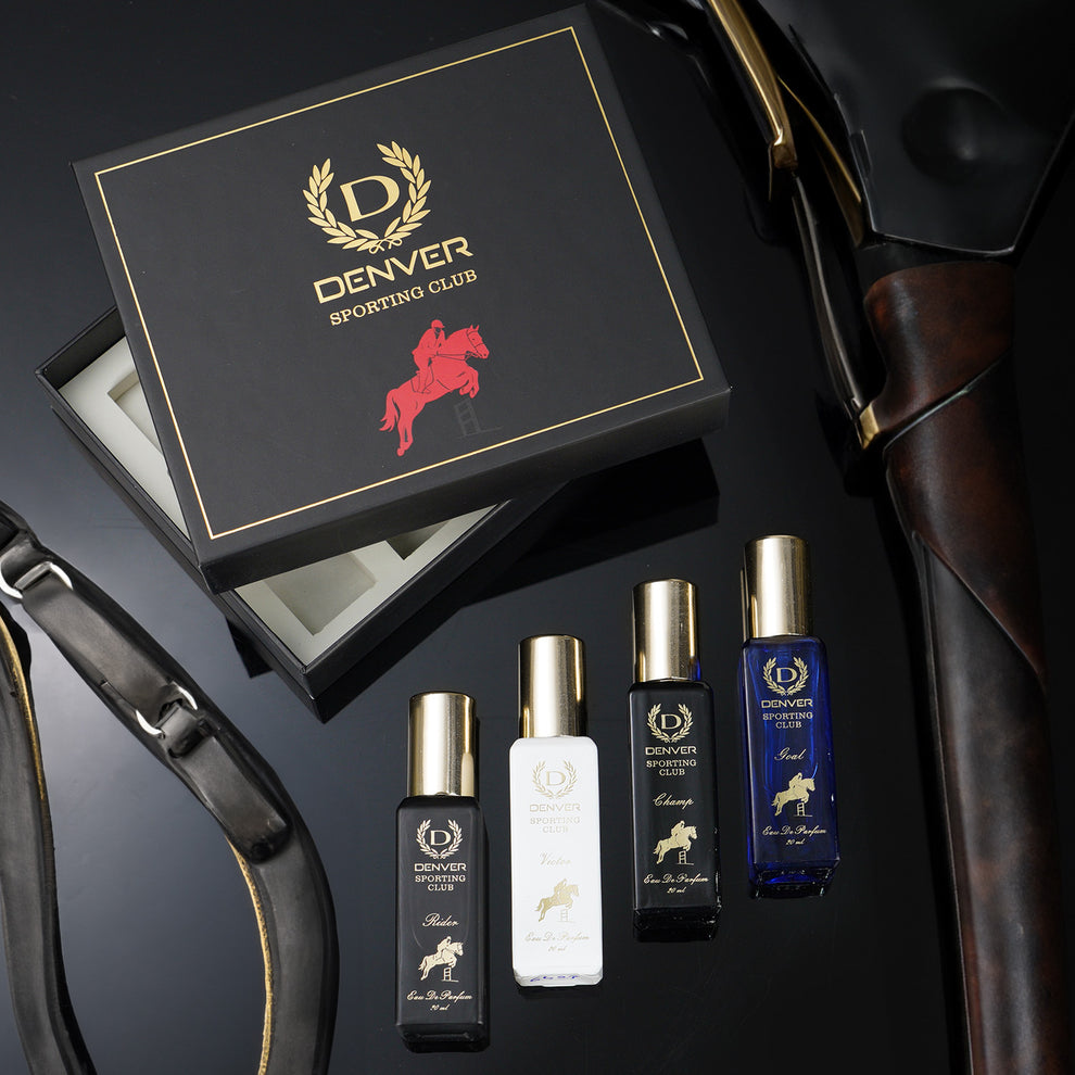 DENVER Sporting Club Luxury Gift Set 4 Perfumes 20ml – Denverformen