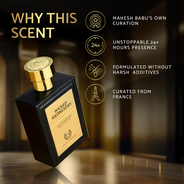Mahesh Babu Autograph Perfume Wicked Wednesday 100ml – Denverformen