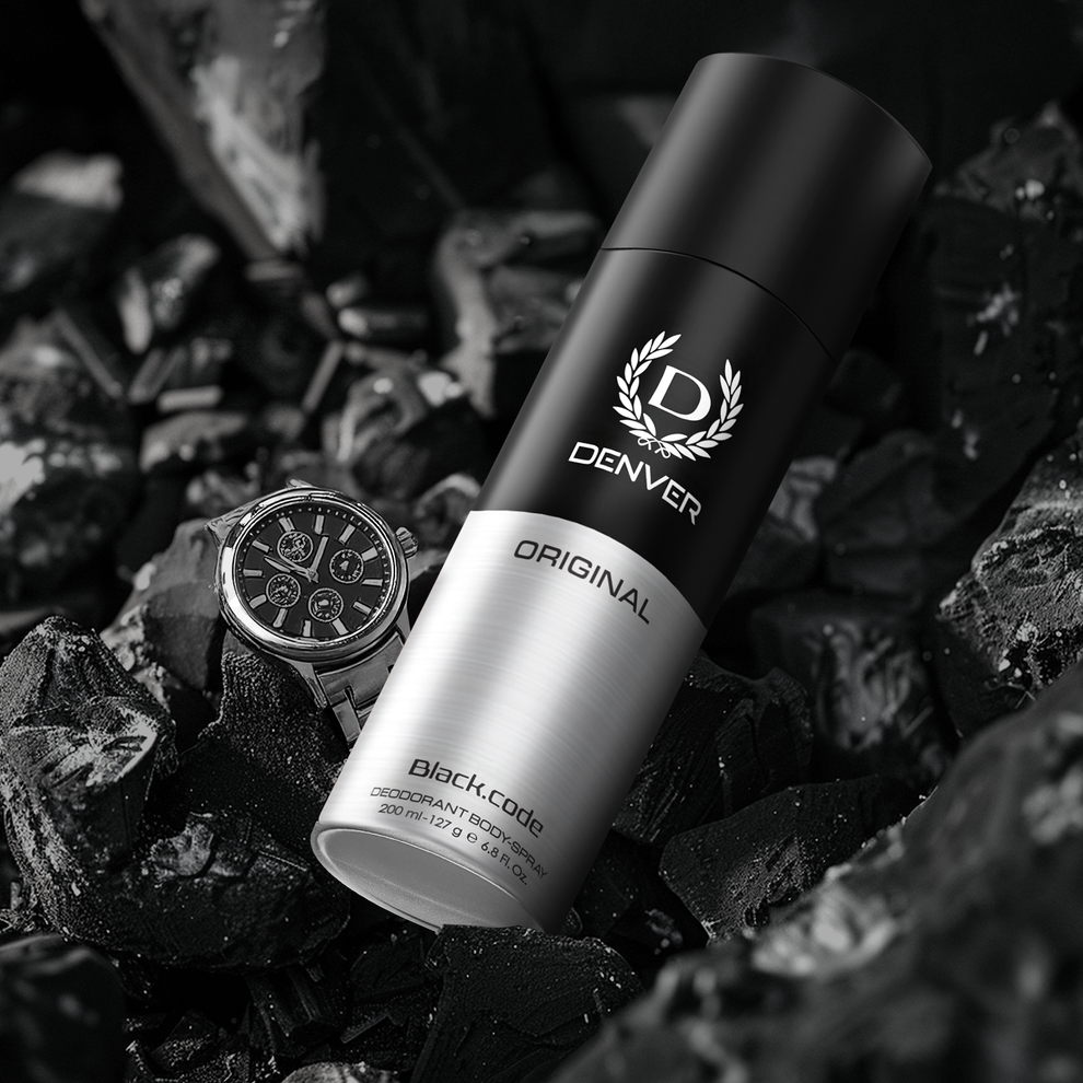 Denver Deo Black Code - All-Day Freshness for Men | Denver For Men ...
