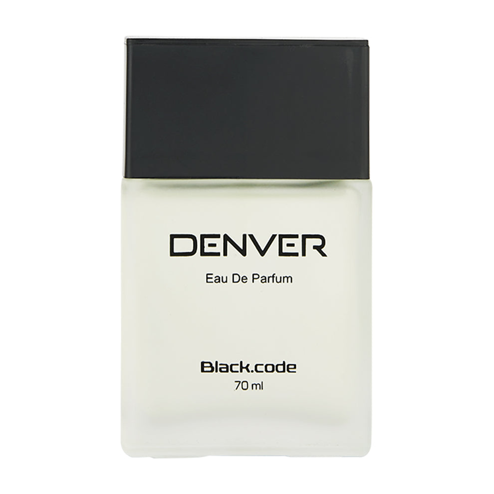 DENVER Black.Code Perfume 70ml | Long Lasting Fresh Woody Perfume for ...